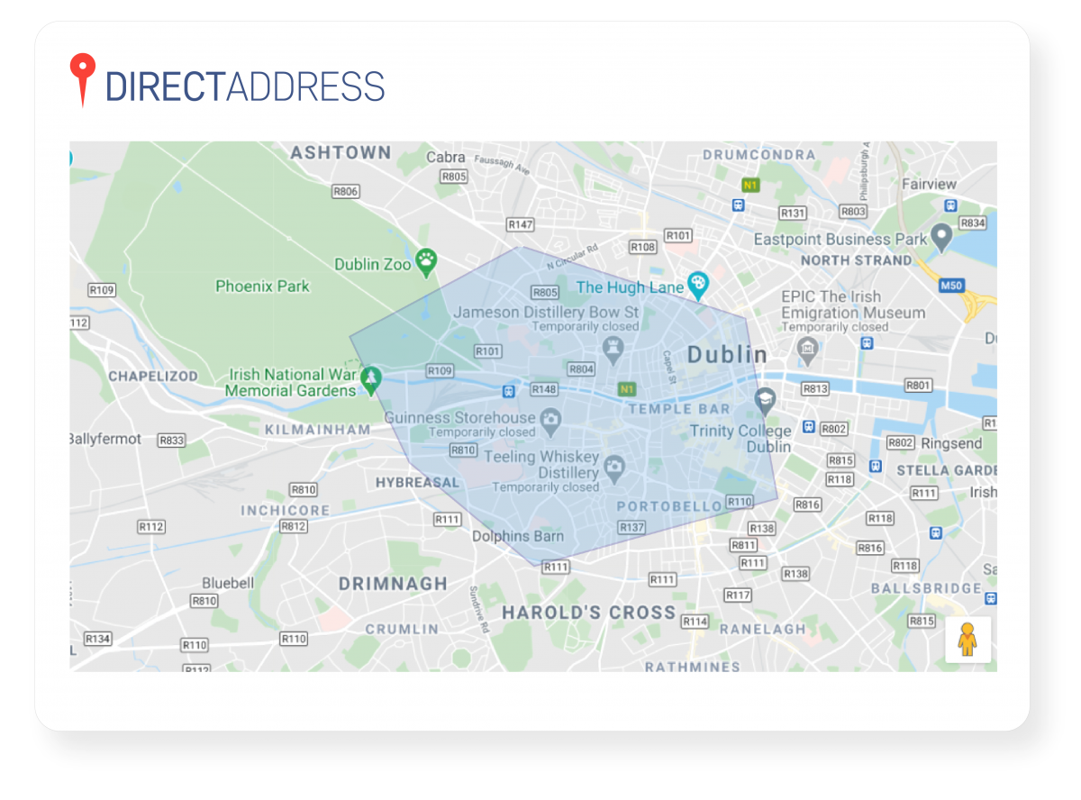 Features | DirectAddress | Eircode & Address Capture