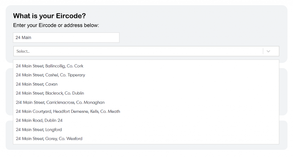DirectAddress Eircode Finder Address Verification directaddress-eircode-finder-address-verification